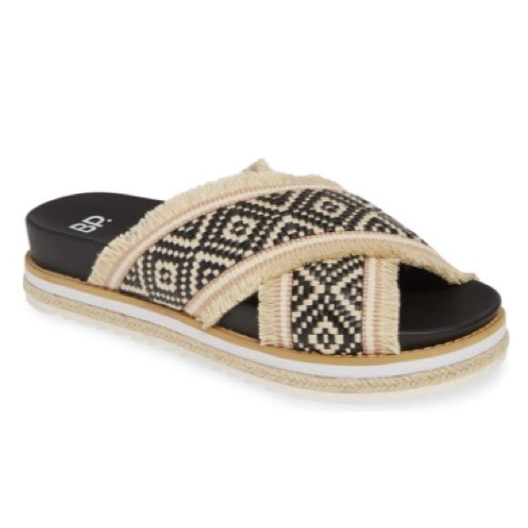 bp | Shoes | New Bp Booker Boho Slides Sandals | Poshmark
